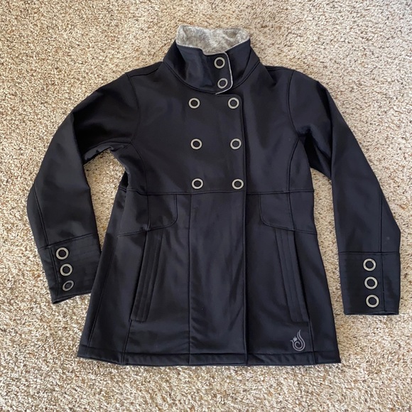 Isis | Jackets & Coats | Isis Softshell Peacoat | Poshmark